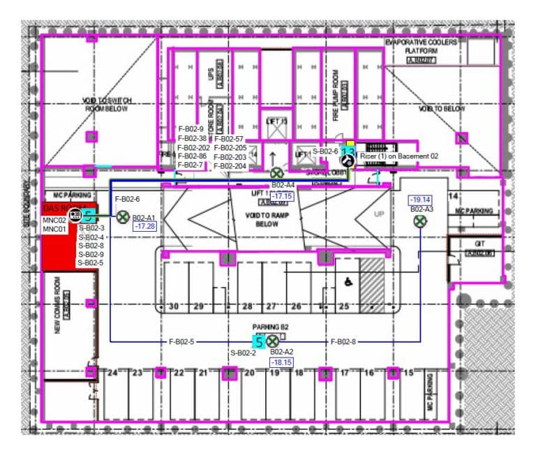 DAS Room - Distributed Antenna System - Equipment Rooms